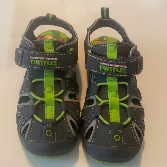Shoes | Teenage Mutant Ninja Turtles Boys Close Toe Sandal | Poshmark